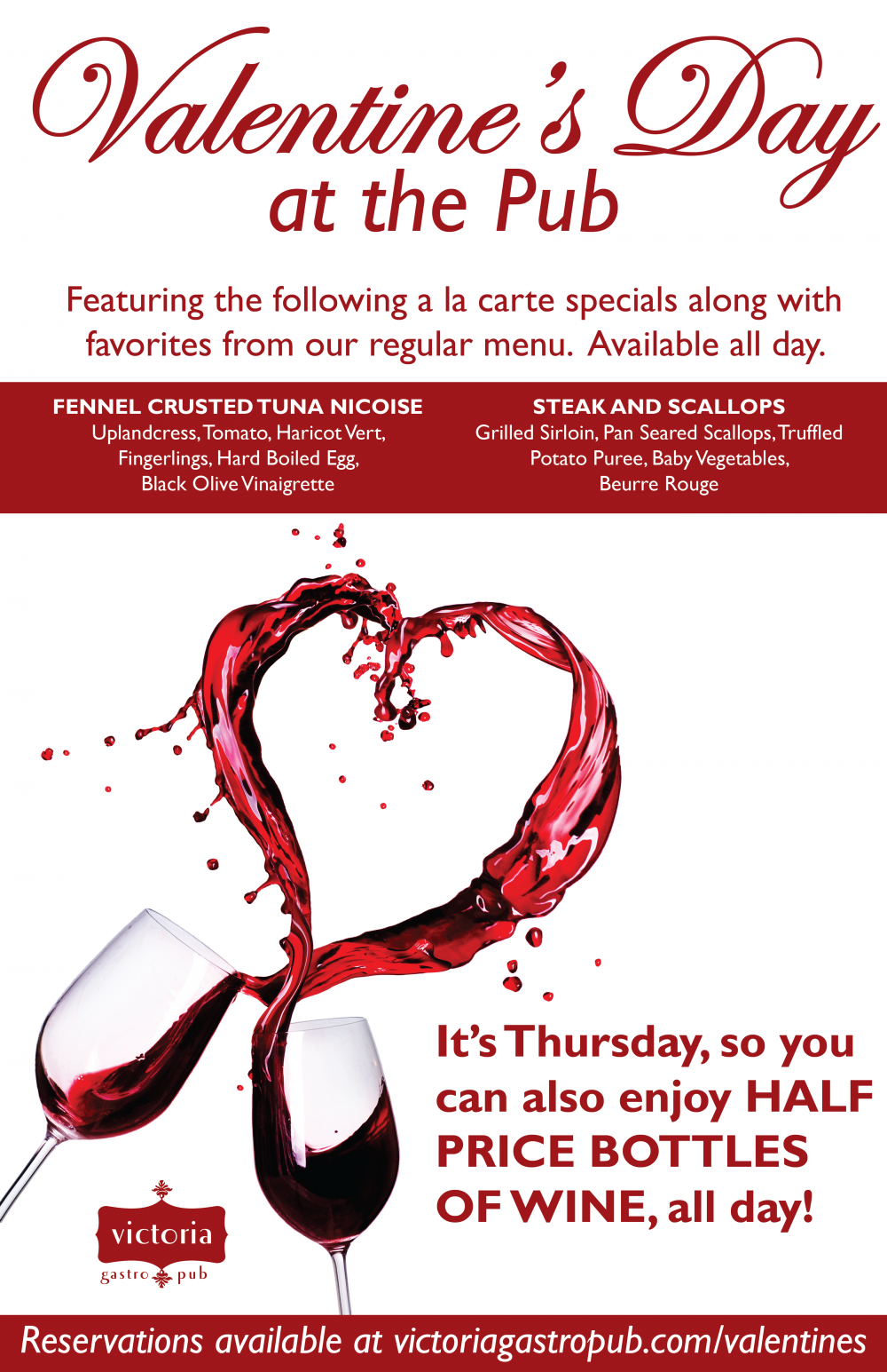 Valentine's Day at the Pub - Victoria
