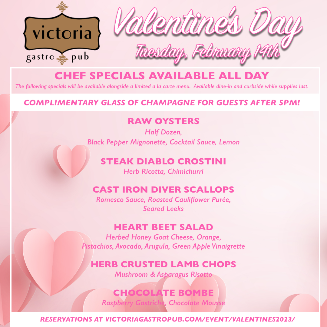 Valentine's Day at the Pub - Victoria